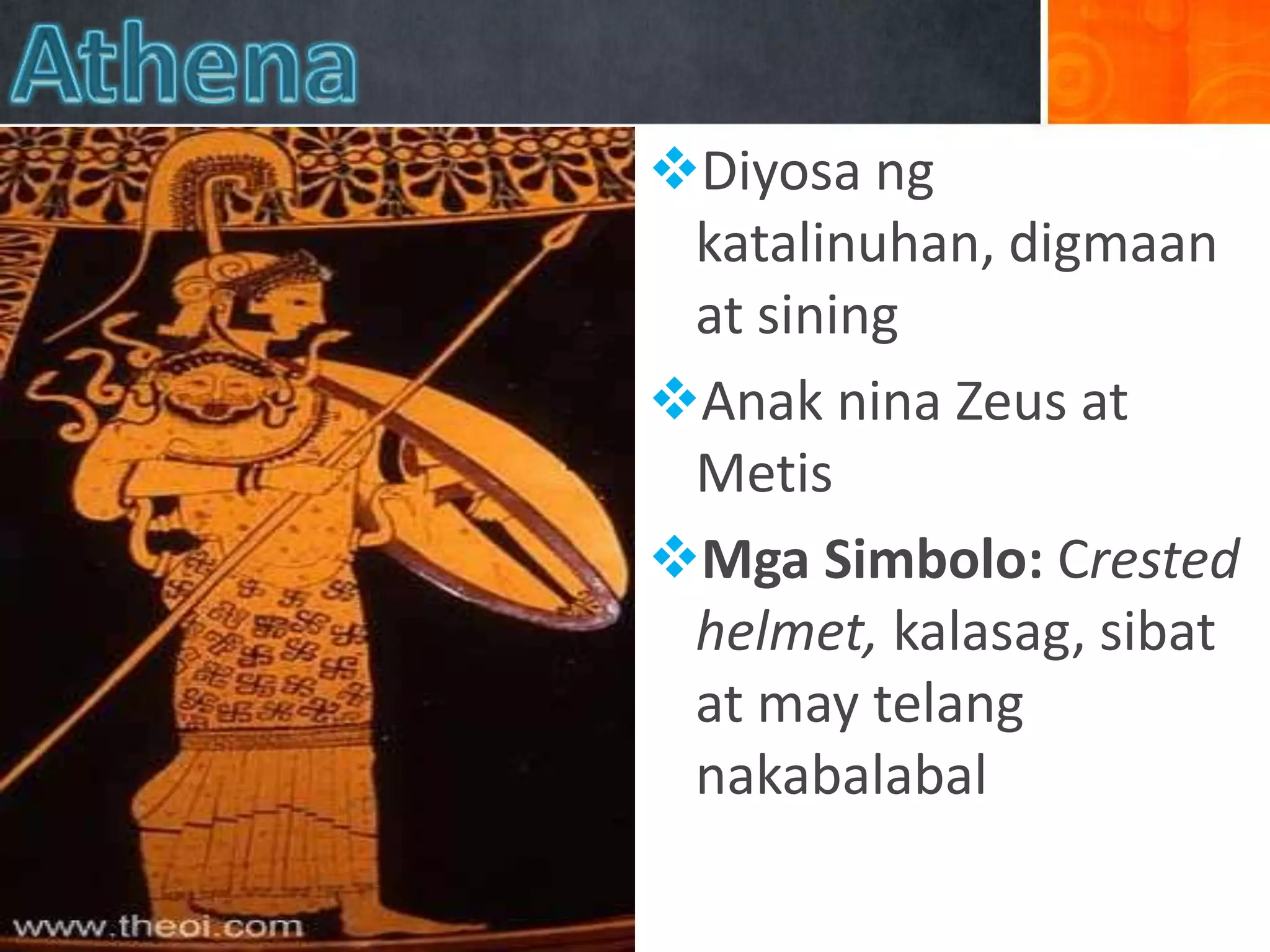 Mga Diyos at Diyosa ng Imperyong Griyego at Roman (The Gods and ...