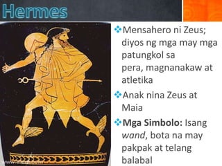 Mga Diyos at Diyosa ng Imperyong Griyego at Roman (The Gods and ...