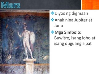 Mga Diyos at Diyosa ng Imperyong Griyego at Roman (The Gods and ...