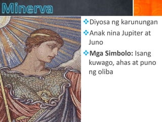 Mga Diyos at Diyosa ng Imperyong Griyego at Roman (The Gods and ...