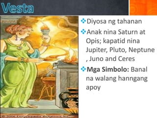 Mga Diyos at Diyosa ng Imperyong Griyego at Roman (The Gods and ...