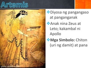 Mga Diyos at Diyosa ng Imperyong Griyego at Roman (The Gods and ...