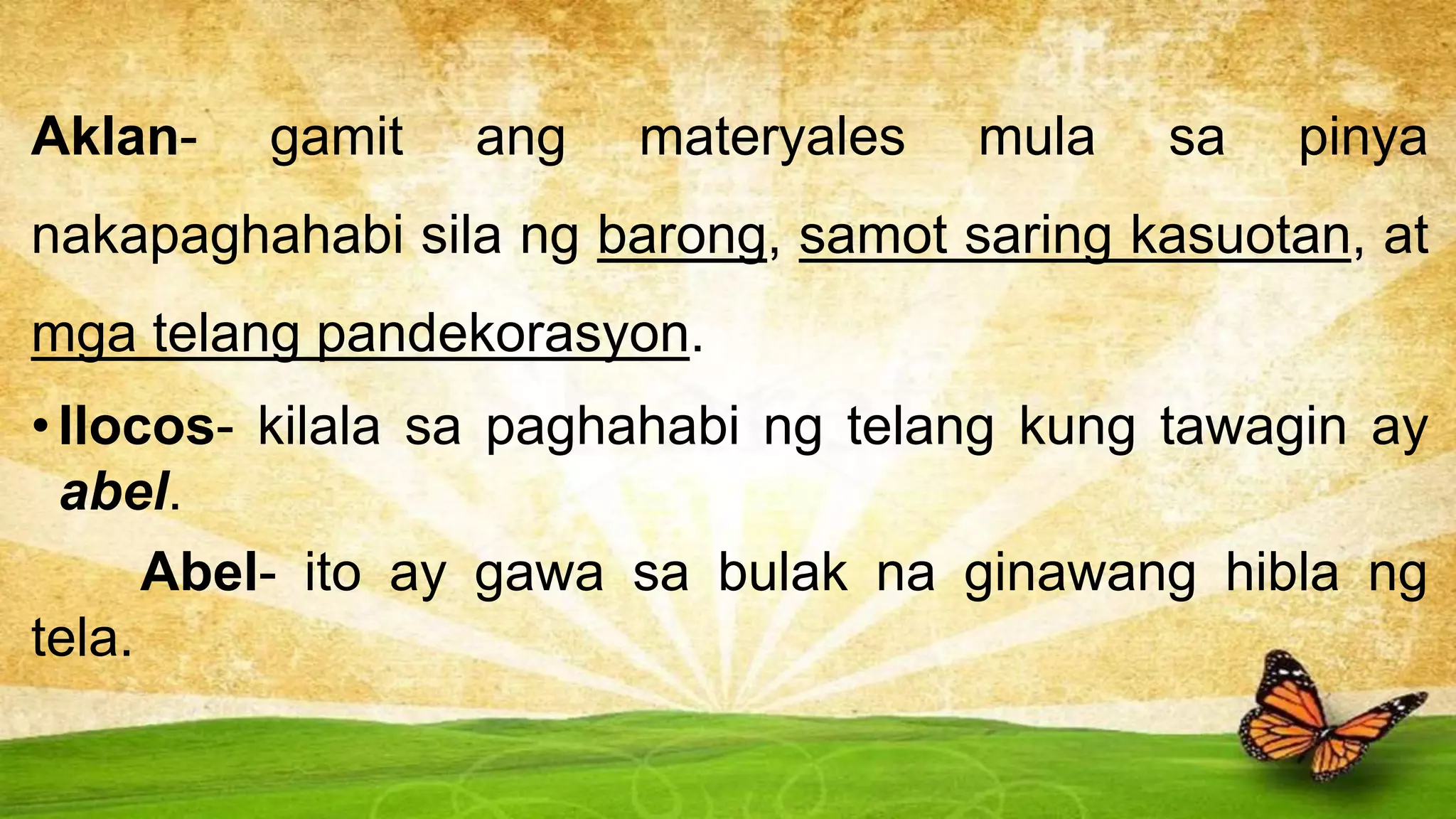 Mga Gawaing Pangkabuhayan sa Pilipinas | PPTX