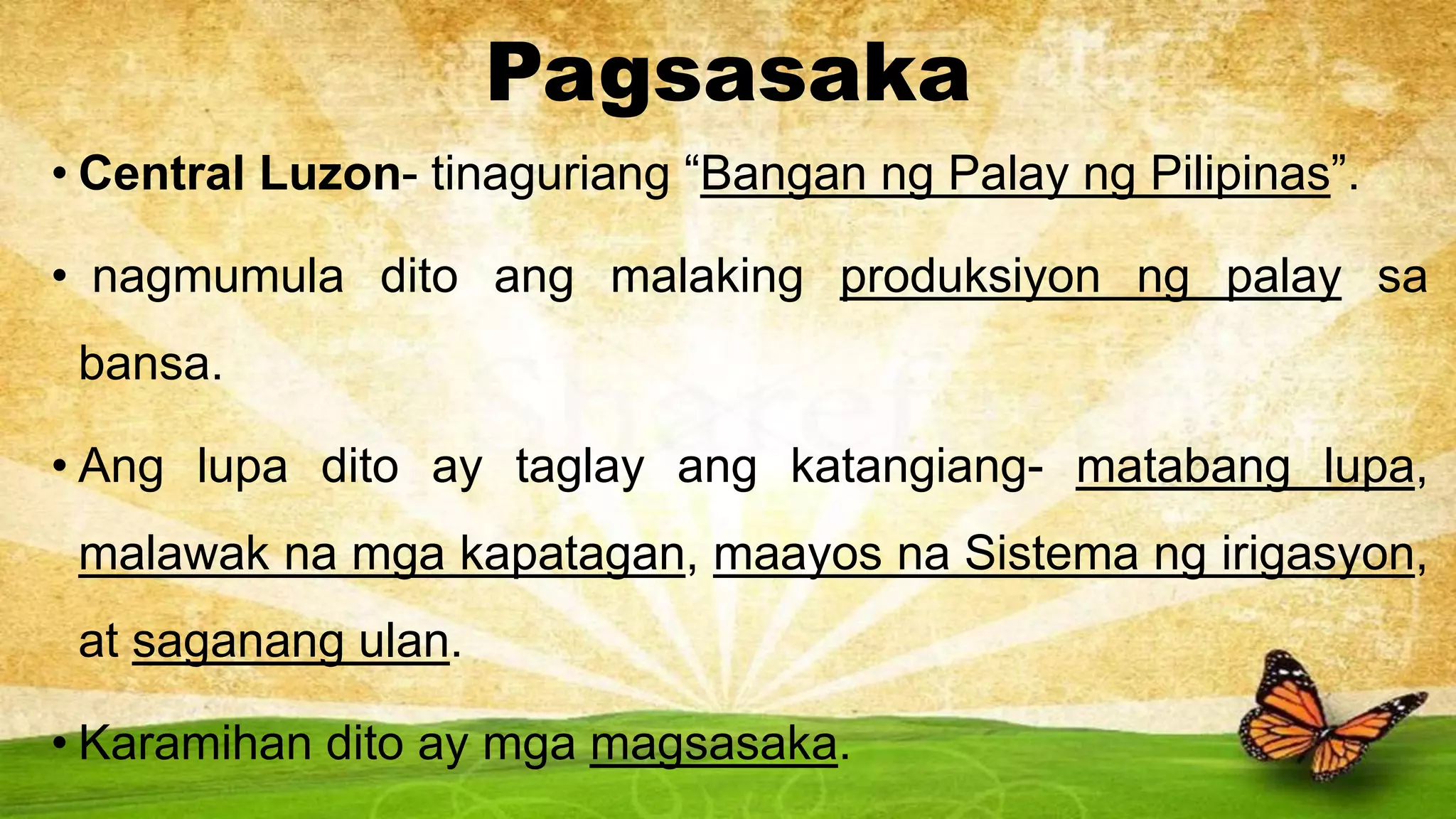 Mga Gawaing Pangkabuhayan sa Pilipinas | PPTX