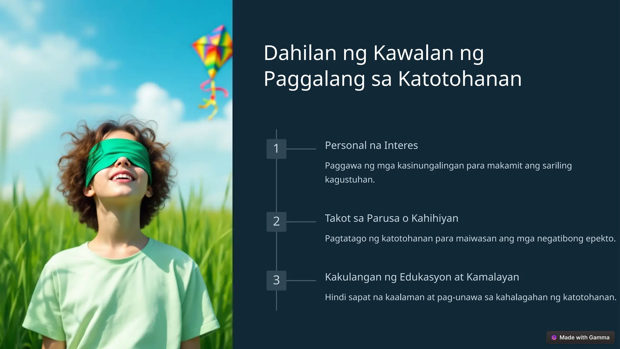 Mga-Isyu-ng-Kawalan-ng-Paggalang-sa-Katotohanan.pptx