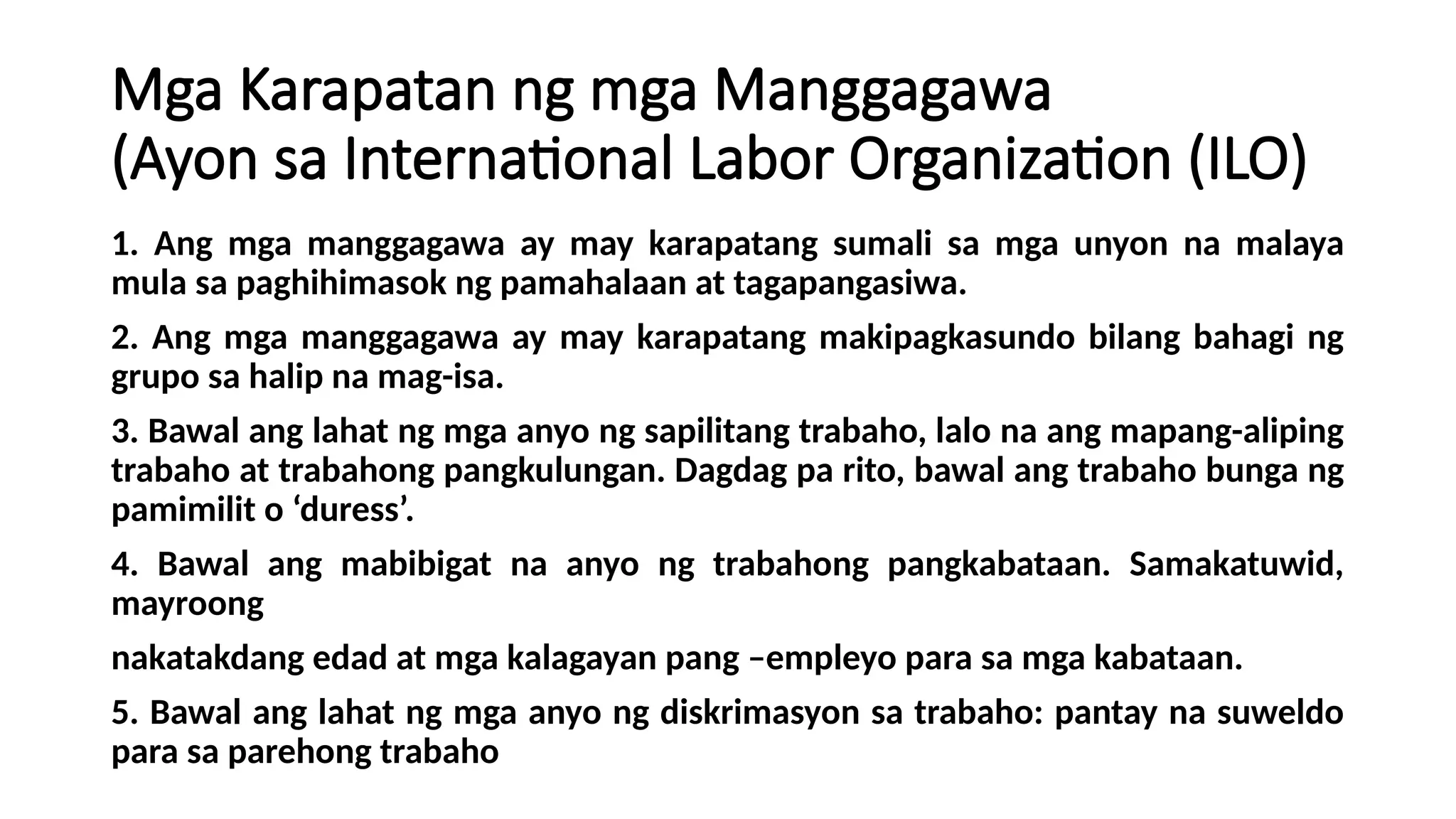 Mga-Isyu-sa-Paggawa SECOND QUARTER IN ARALING PANLIPUNAN.pptx