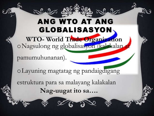 Aralin 39: Mga kasalukuyang isyu at suliranin bunga ng globalisasyon | PPTX