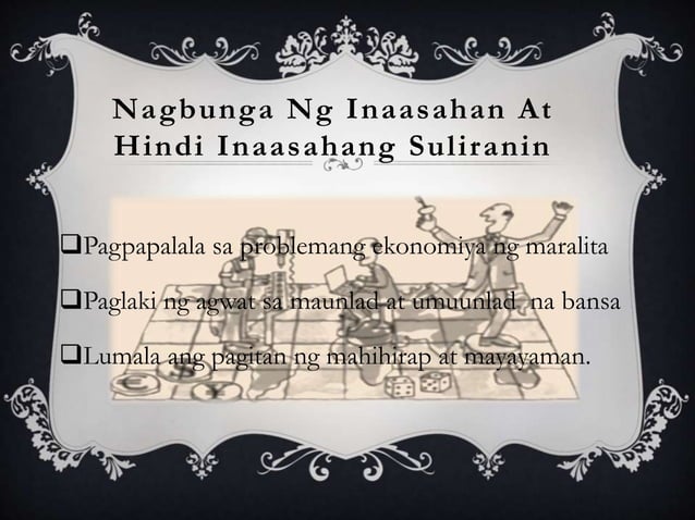 Aralin 39: Mga kasalukuyang isyu at suliranin bunga ng globalisasyon | PPTX
