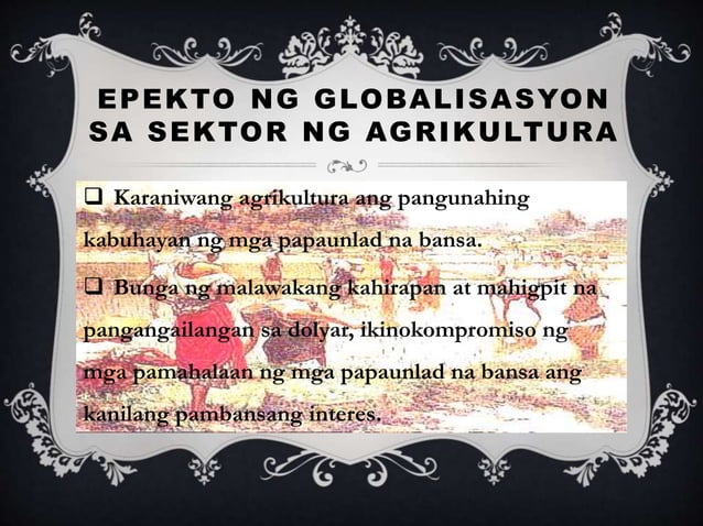 Aralin 39: Mga kasalukuyang isyu at suliranin bunga ng globalisasyon | PPTX