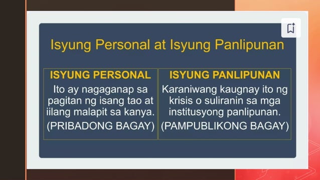 MGA-KONTEMPORARYONG-ISYU-WEEK-1.pptx G10 | PPT