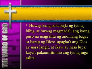 Mga Maling Pangako | PPT