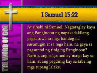 Mga Maling Pangako | PPT