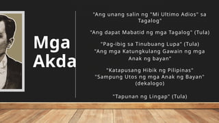 MGA-MANUNULAT-SA-NCR.pptx............................ | PPTX