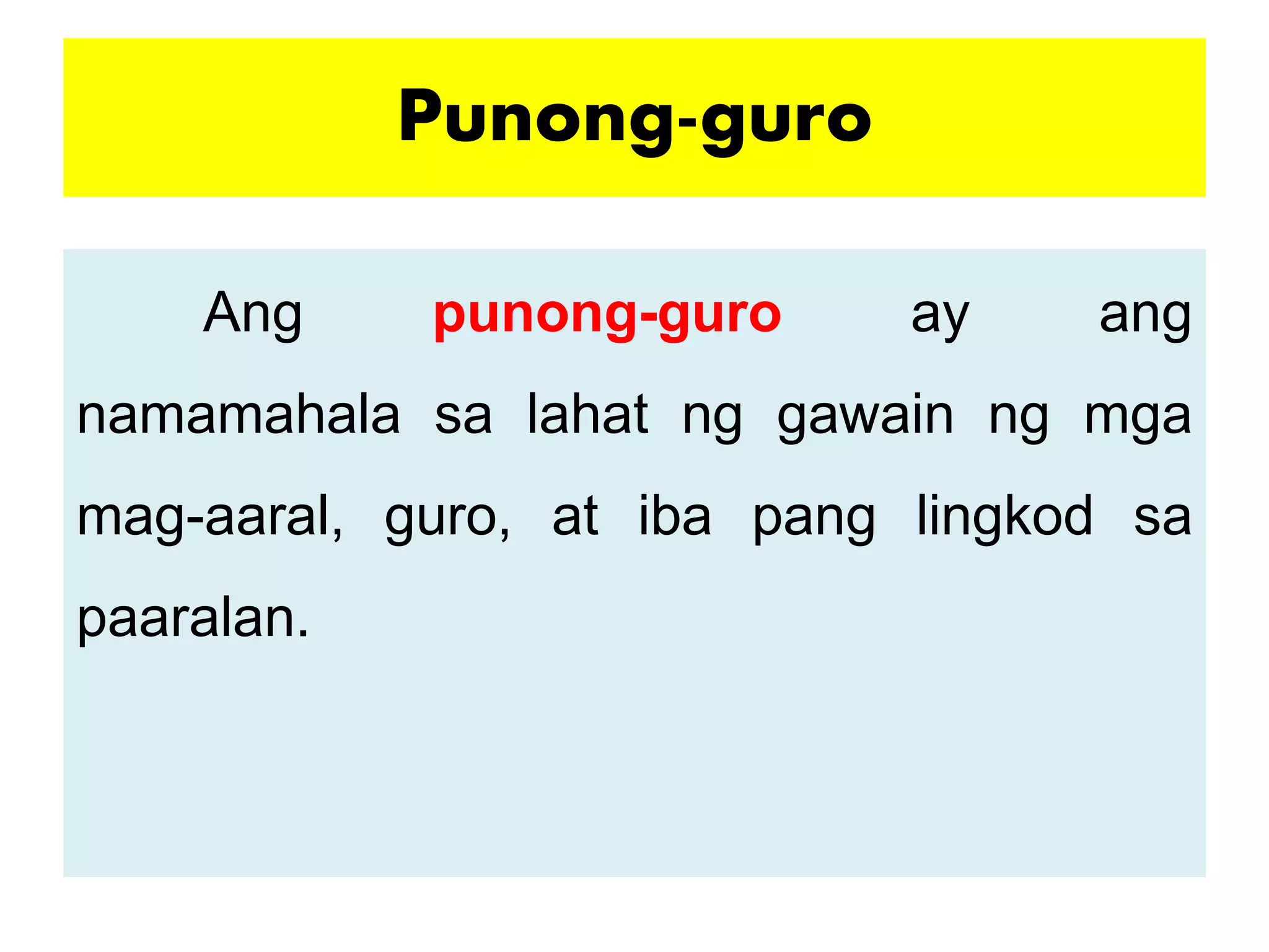 Mga Namumuno sa Komunidad | PPTX