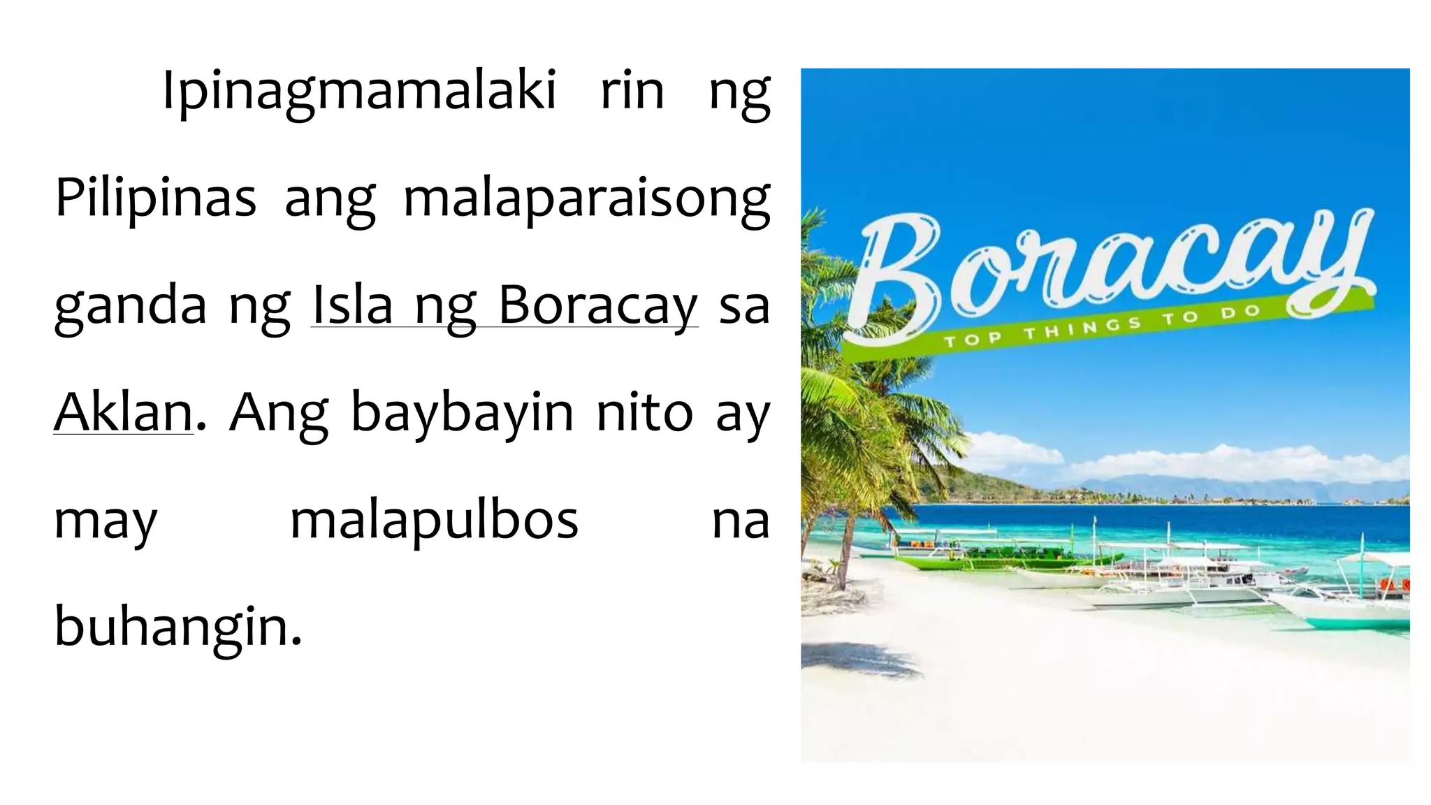 Mga Pook Pasyalan | PPTX