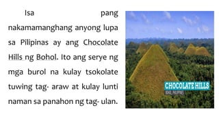 Mga Pook Pasyalan | PPTX