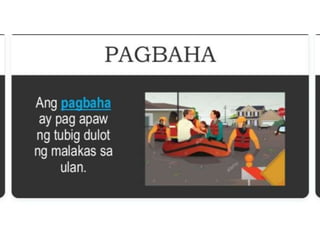 Mga Sakuna sa Aking Komunudad | PPT