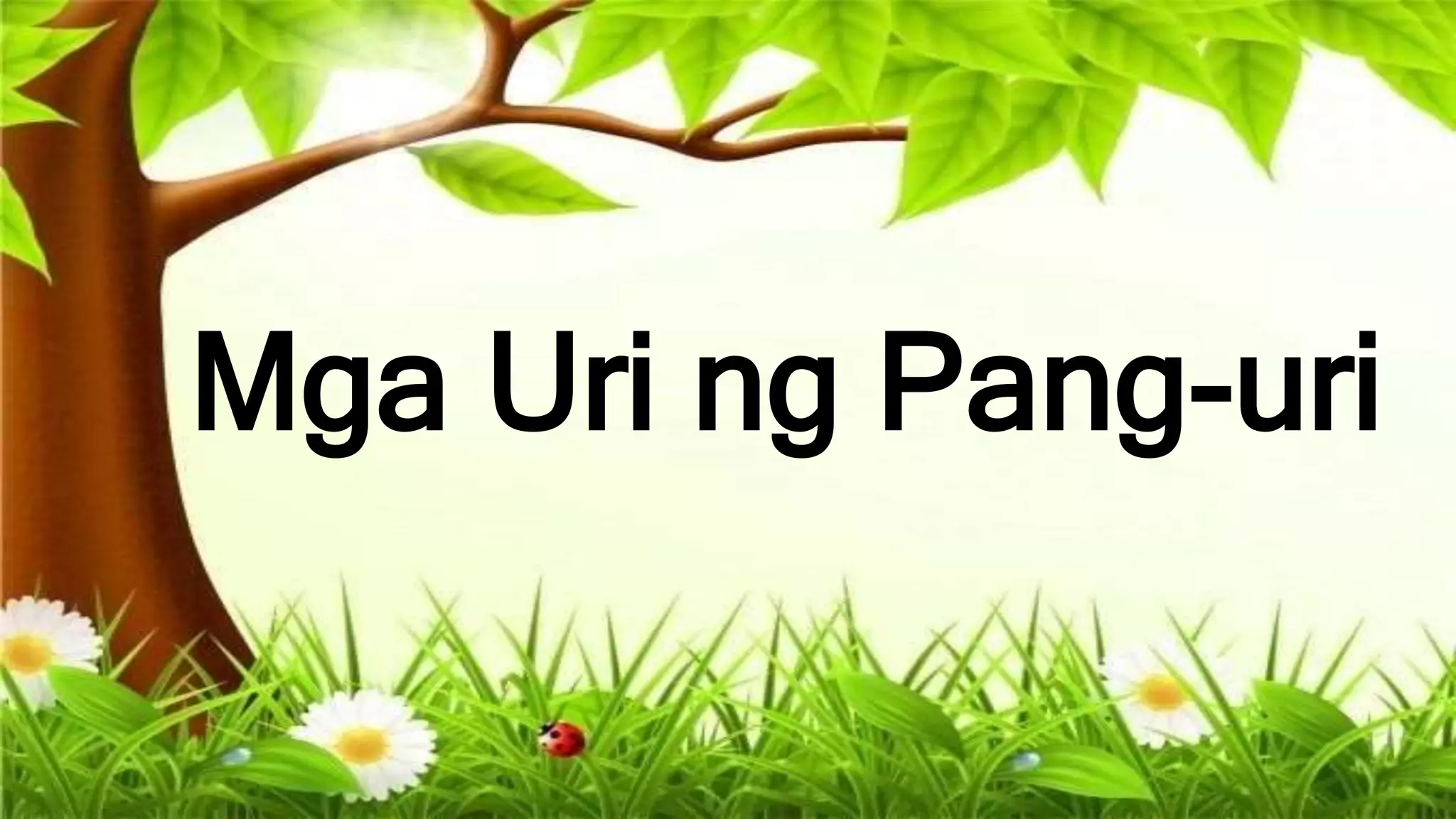 Mga Uri ng Pang-uri | PPTX
