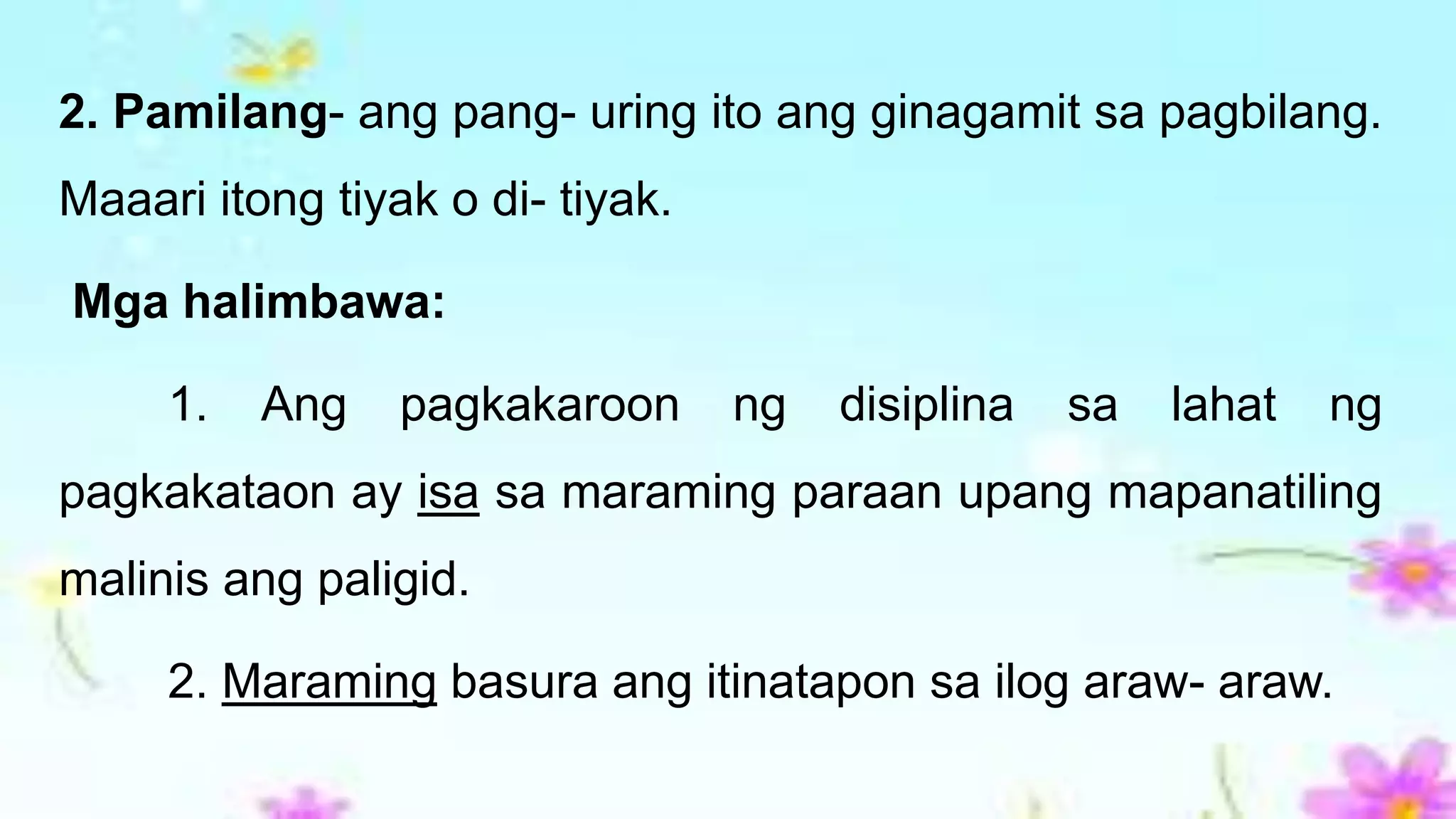 Mga Uri ng Pang-uri | PPTX