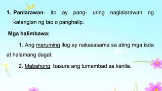 Mga Uri ng Pang-uri | PPTX