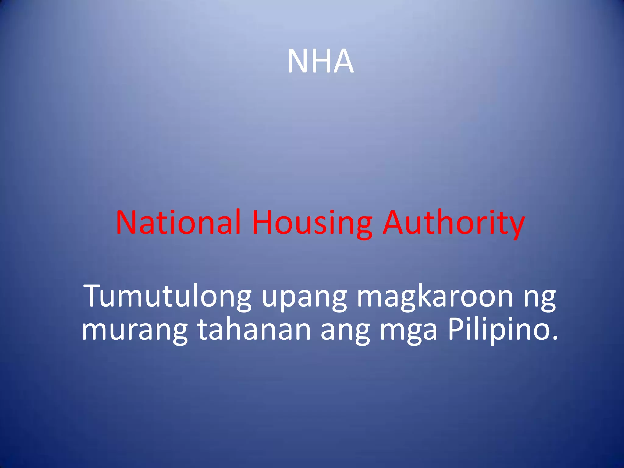 Mga ahensya ng pamahalaan | PPTX