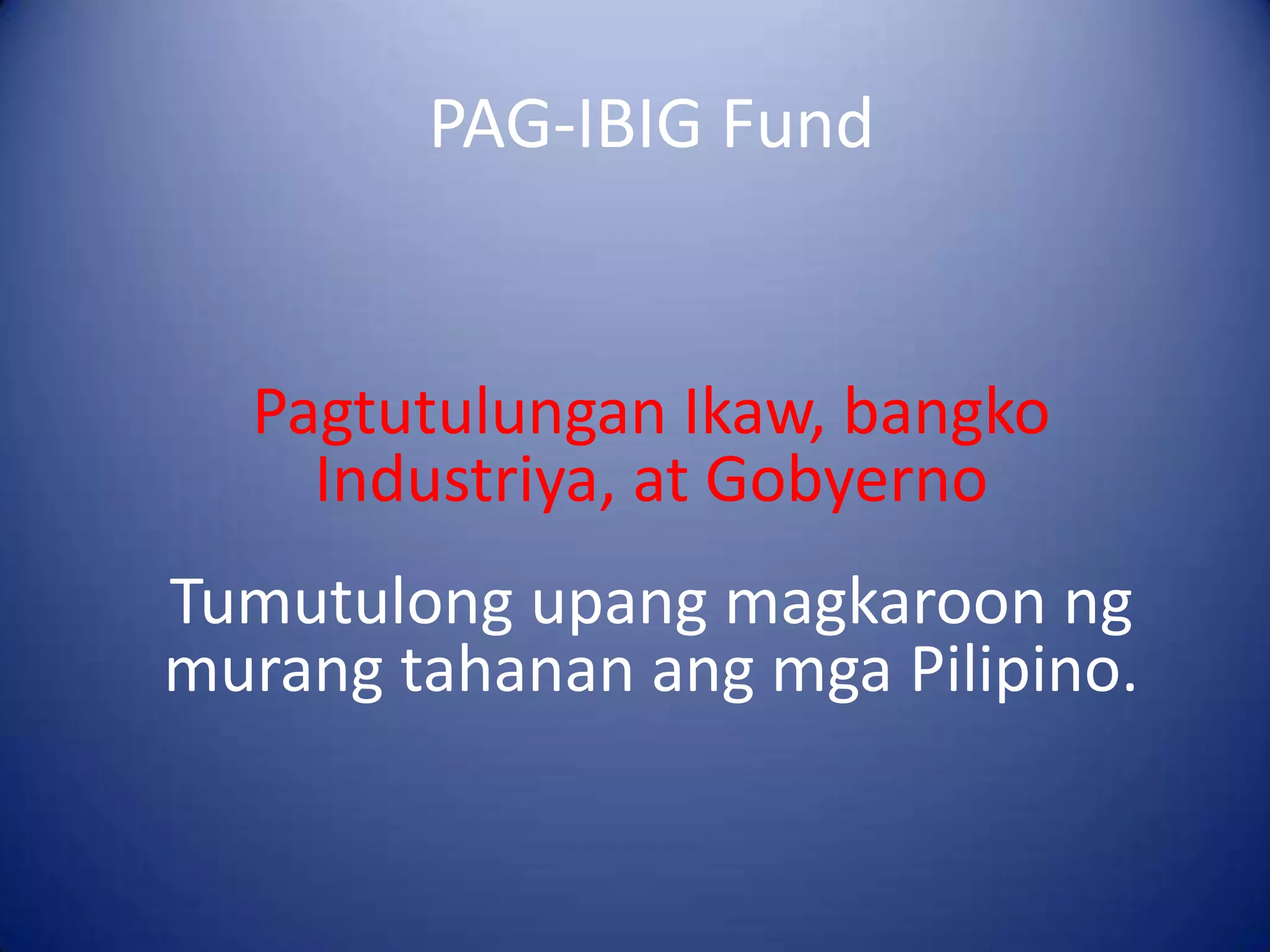 Mga ahensya ng pamahalaan | PPTX