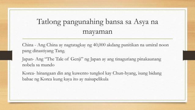 Mga Akdang Pampanitikan ng Silangang Asya.pptx