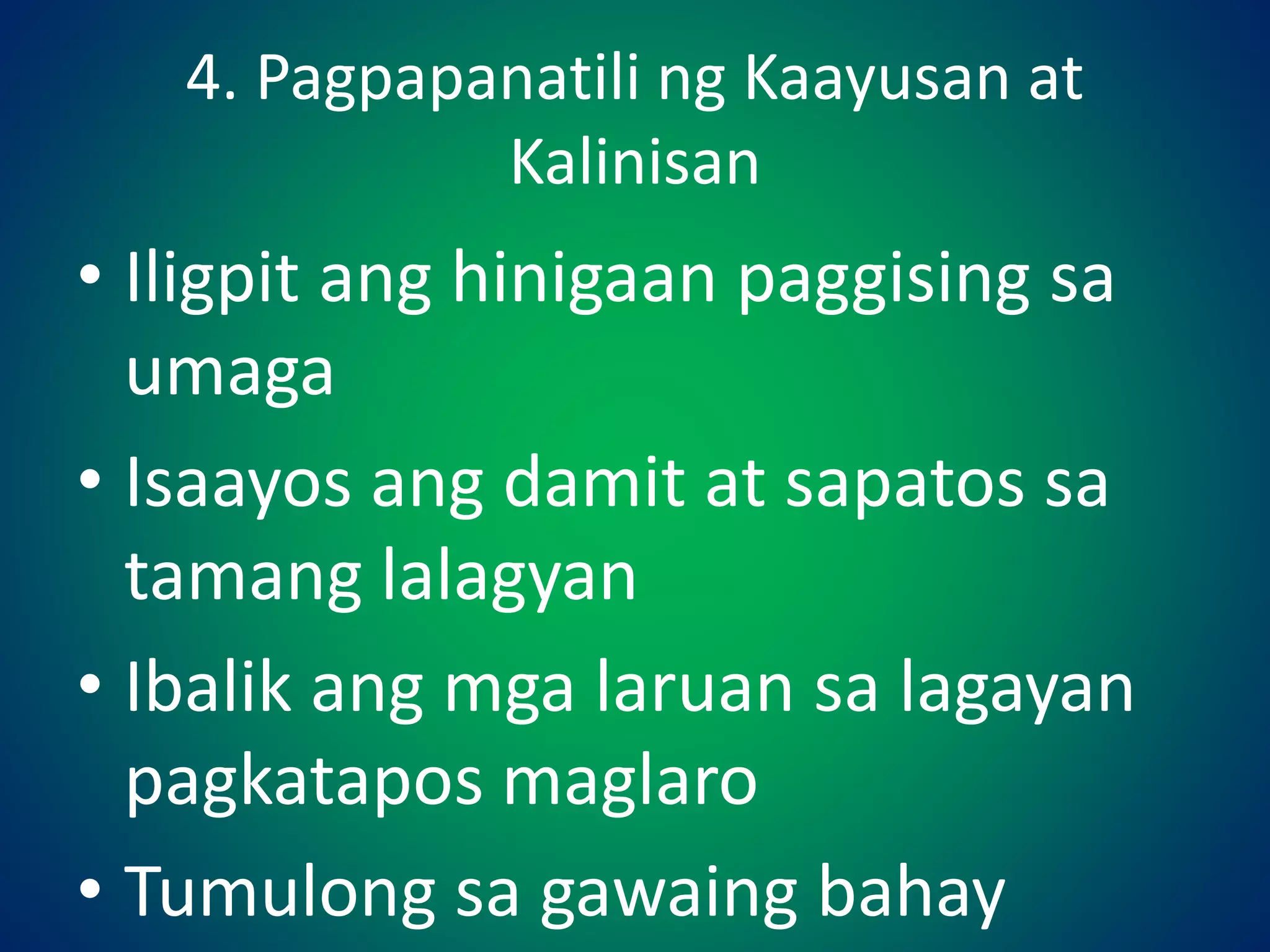 Mga alituntunin ng pamilya | PPTX