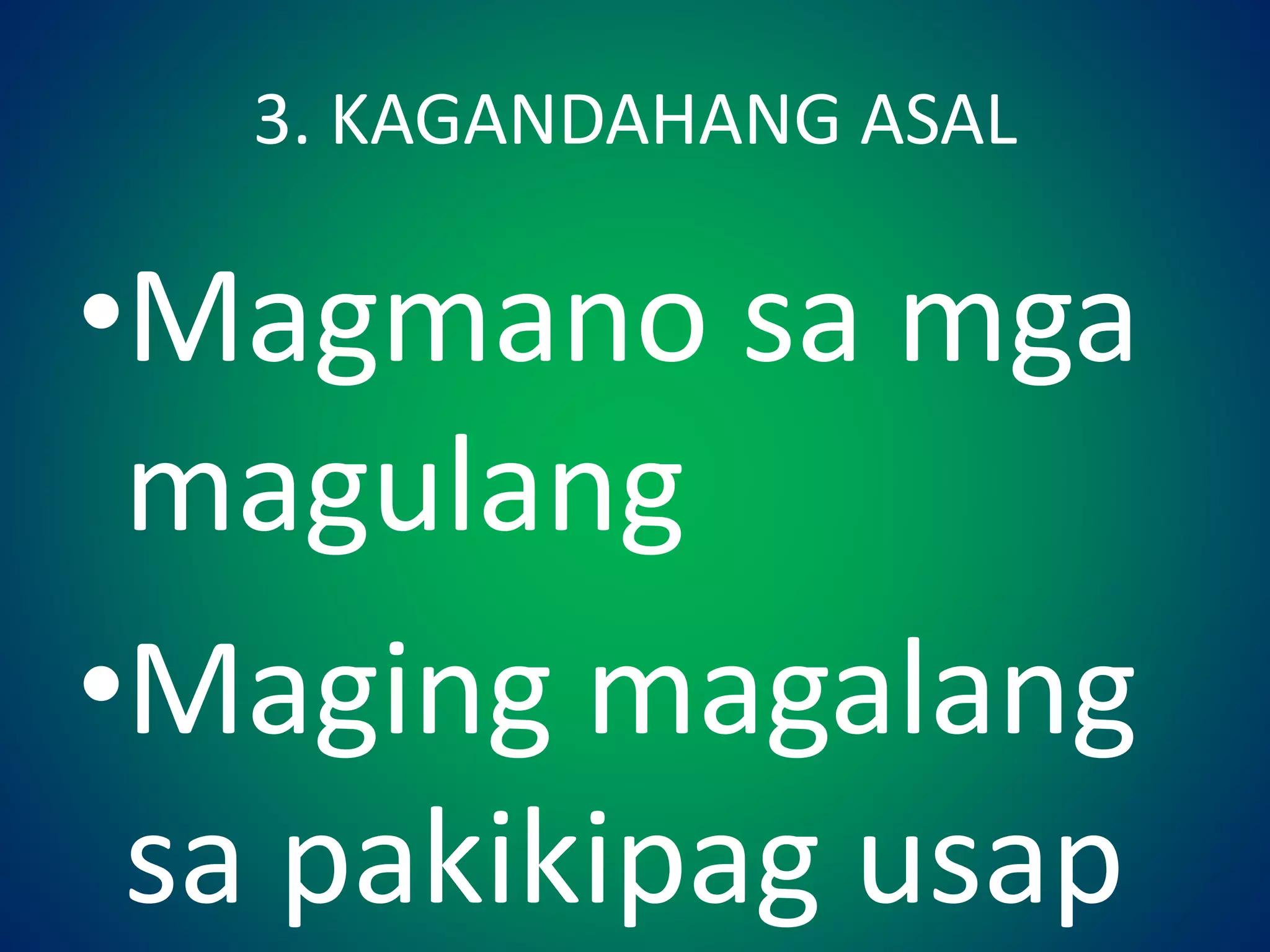 Mga alituntunin ng pamilya | PPTX