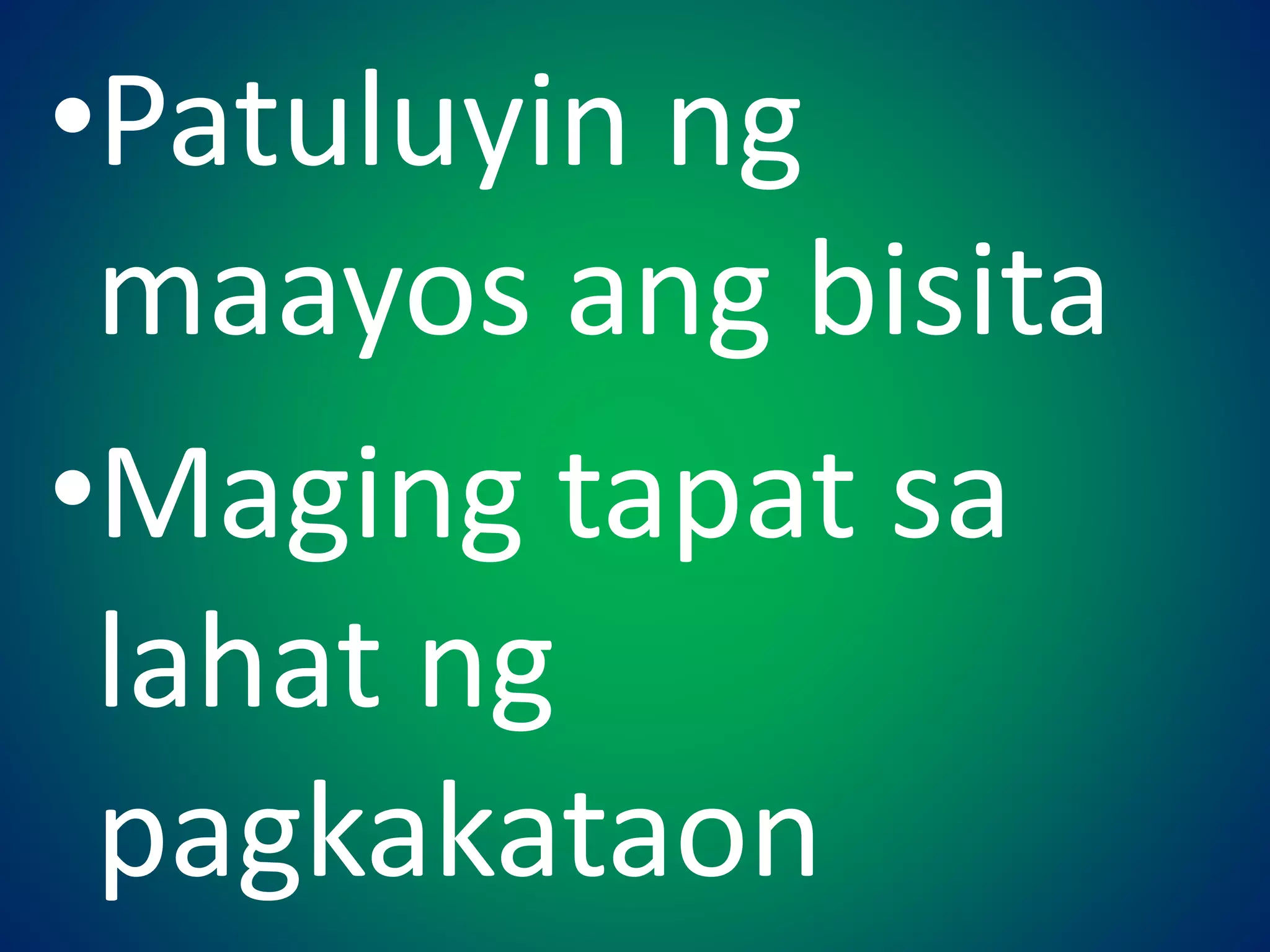 Mga alituntunin ng pamilya | PPTX