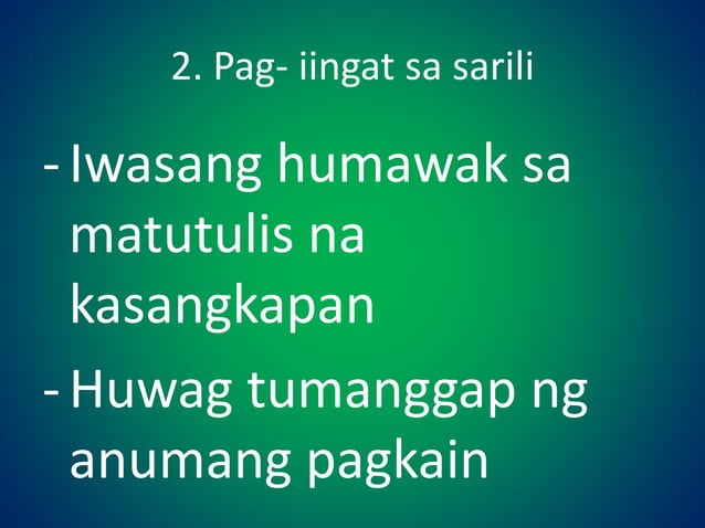 Mga alituntunin ng pamilya
