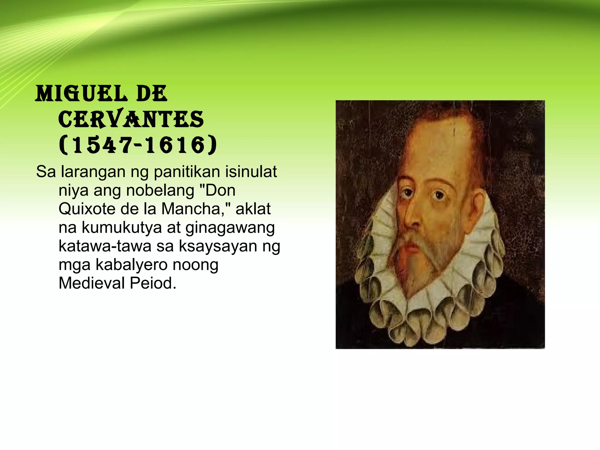 MGA AMBAG NG RENAISSANCE SA IBA-IBANG LARANGAN | PPT