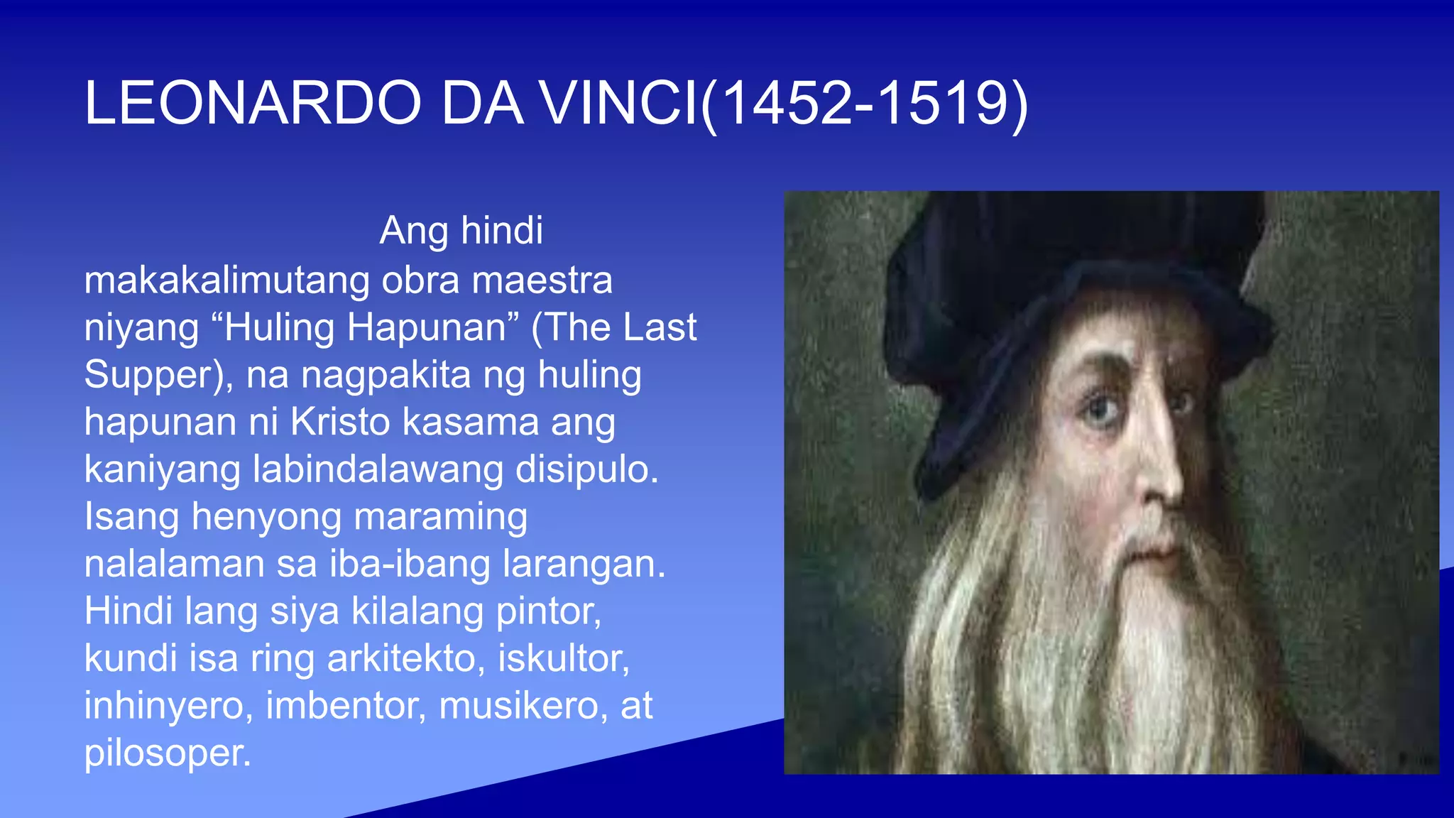 Mga ambag ng renaissance sa iba | PPTX