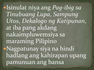 Mga Ambag ni Andress Bonifacio (1).pptx