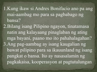 Mga Ambag ni Andress Bonifacio (1).pptx