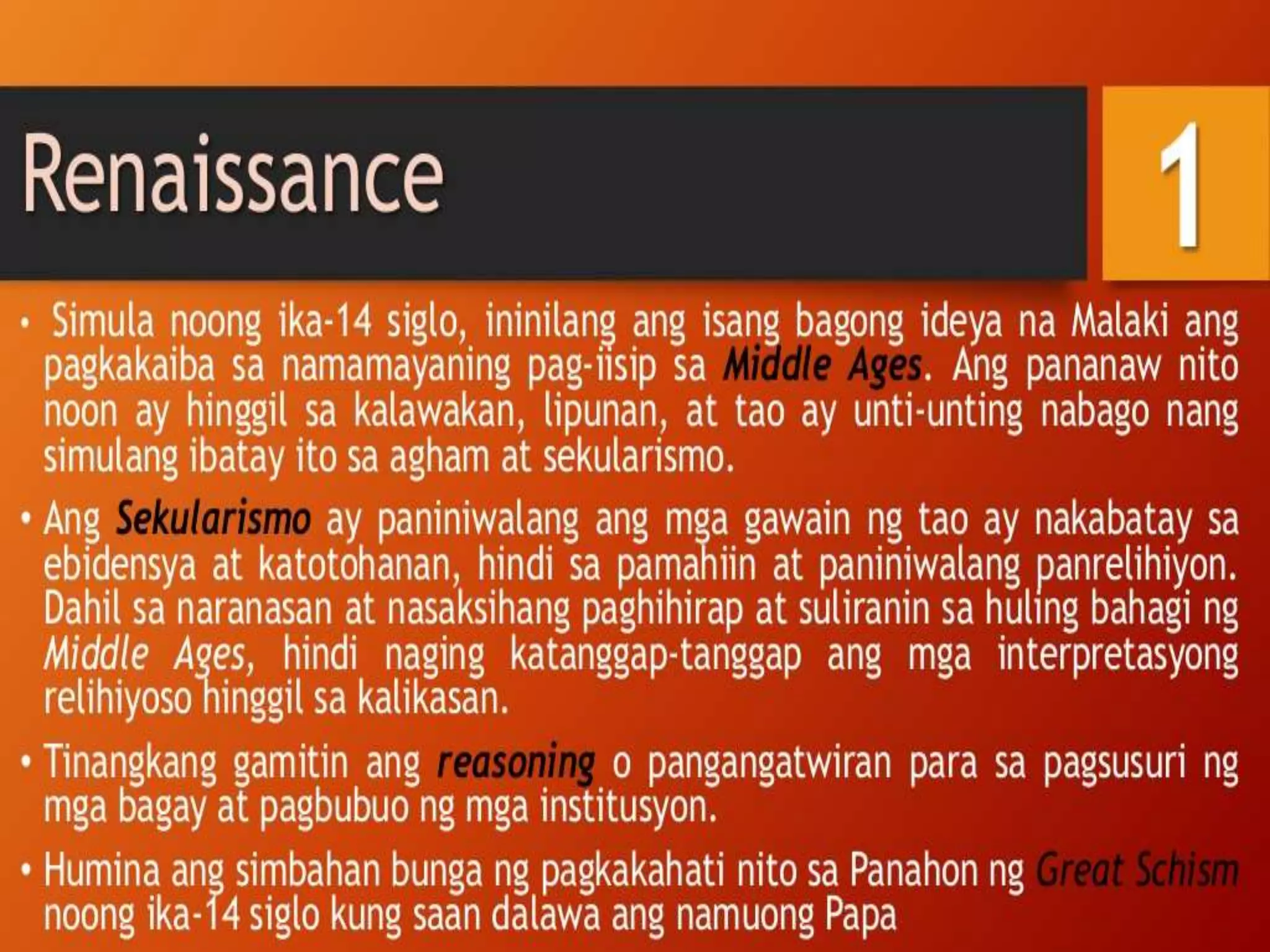 Mga ambag sa panahon ng renaissance | PPTX
