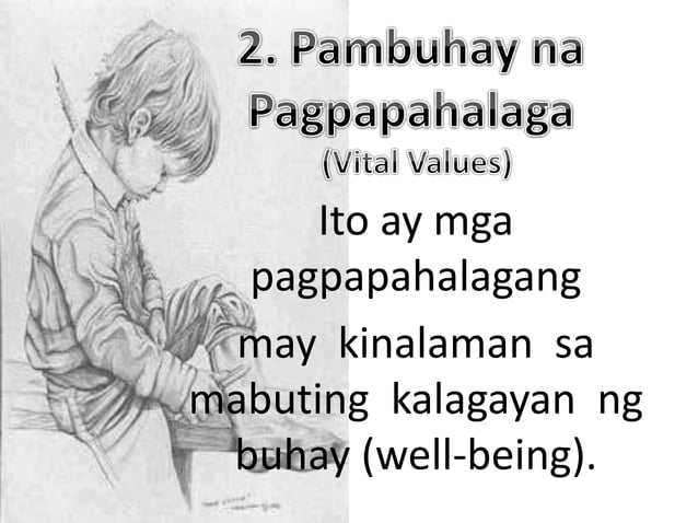 Mga antas ng pagpapahalaga | PPTX