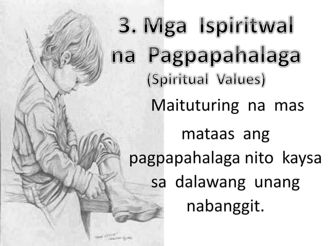 Mga antas ng pagpapahalaga | PPTX