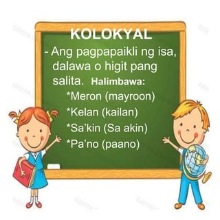 Mga antas ng wika | PPTX