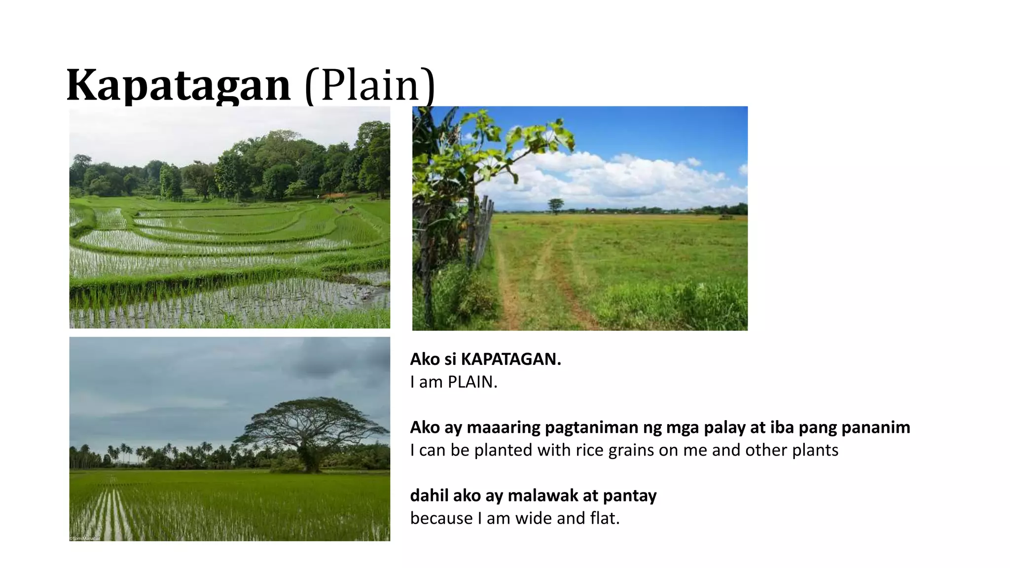 Mga Anyong Lupat at Tubig | PPTX