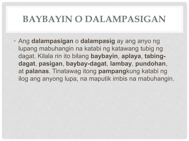 Mga anyong lupa | PPTX