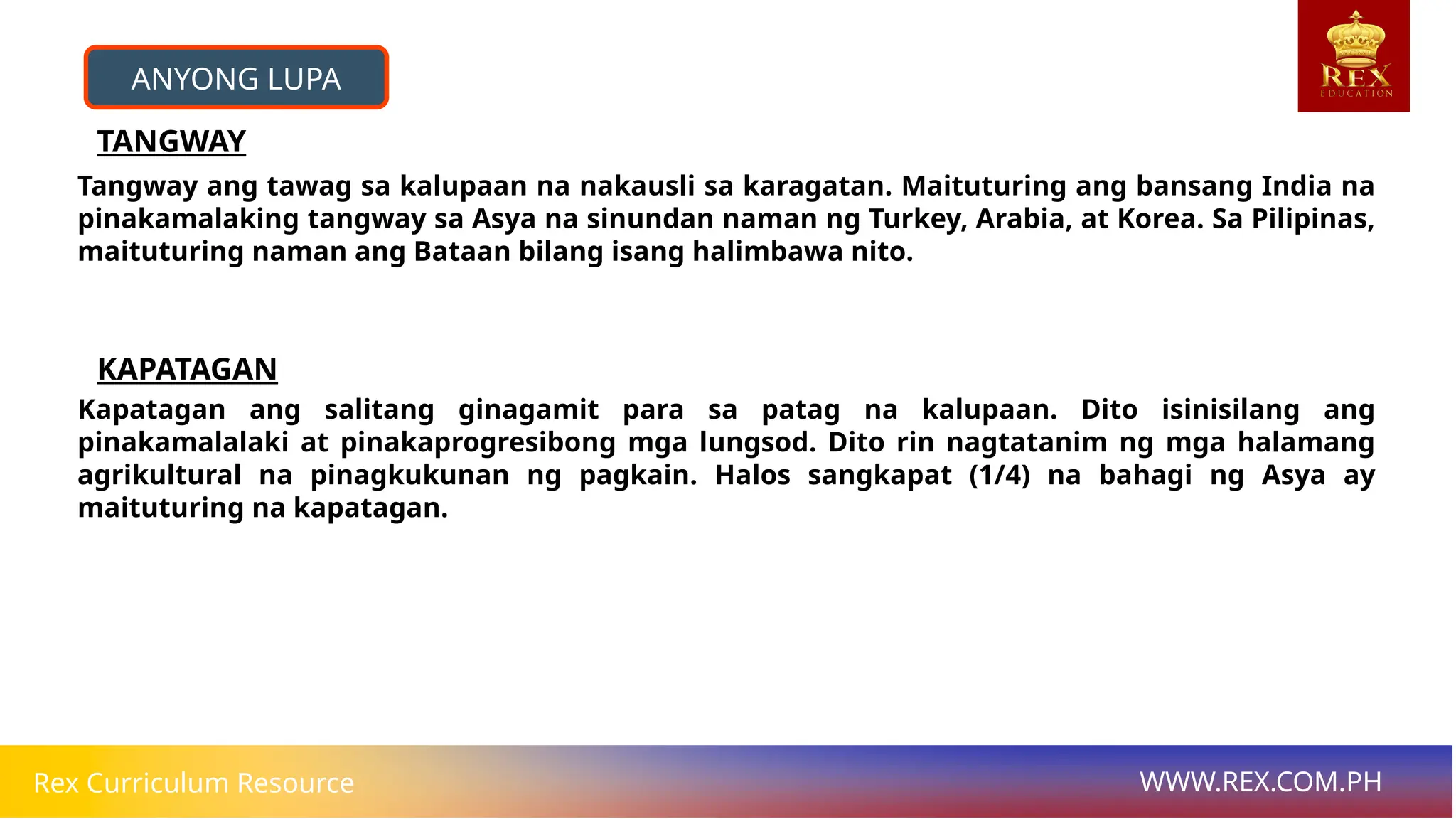 Mga+Anyong+Lupa+at+Anyong+Tubig+sa+mga+Rehiyon+sa+Asya.pptx