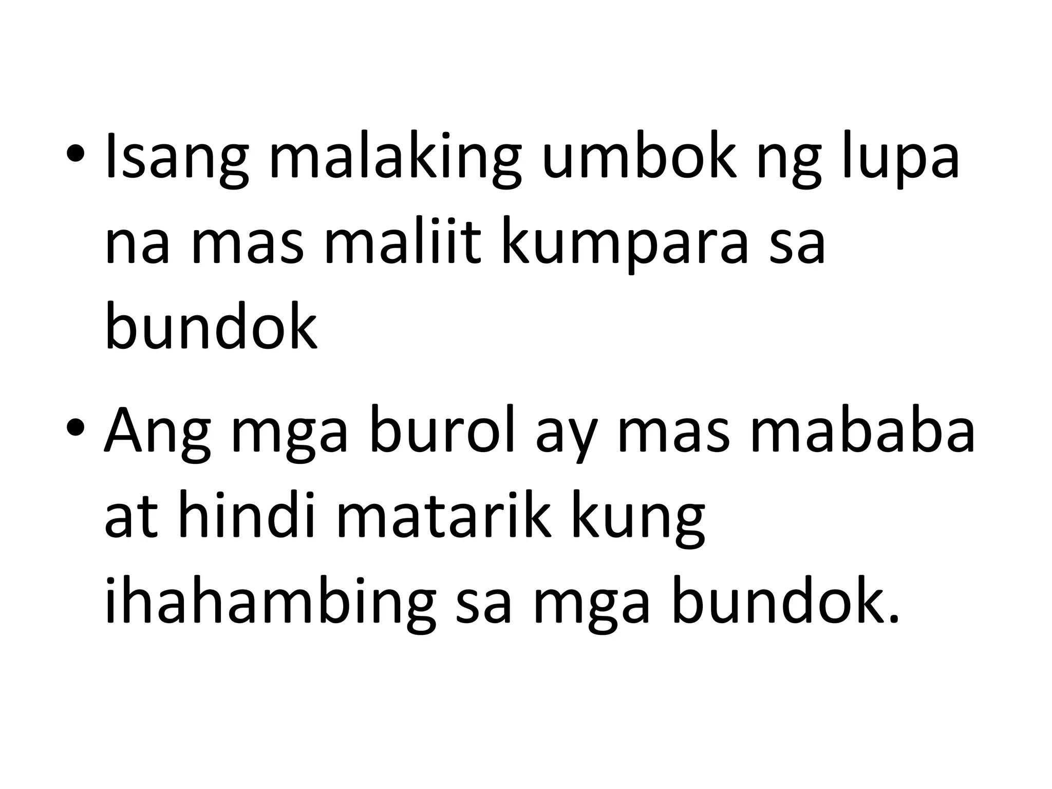 Mga anyong lupa at tubig sa daigdig | PPT