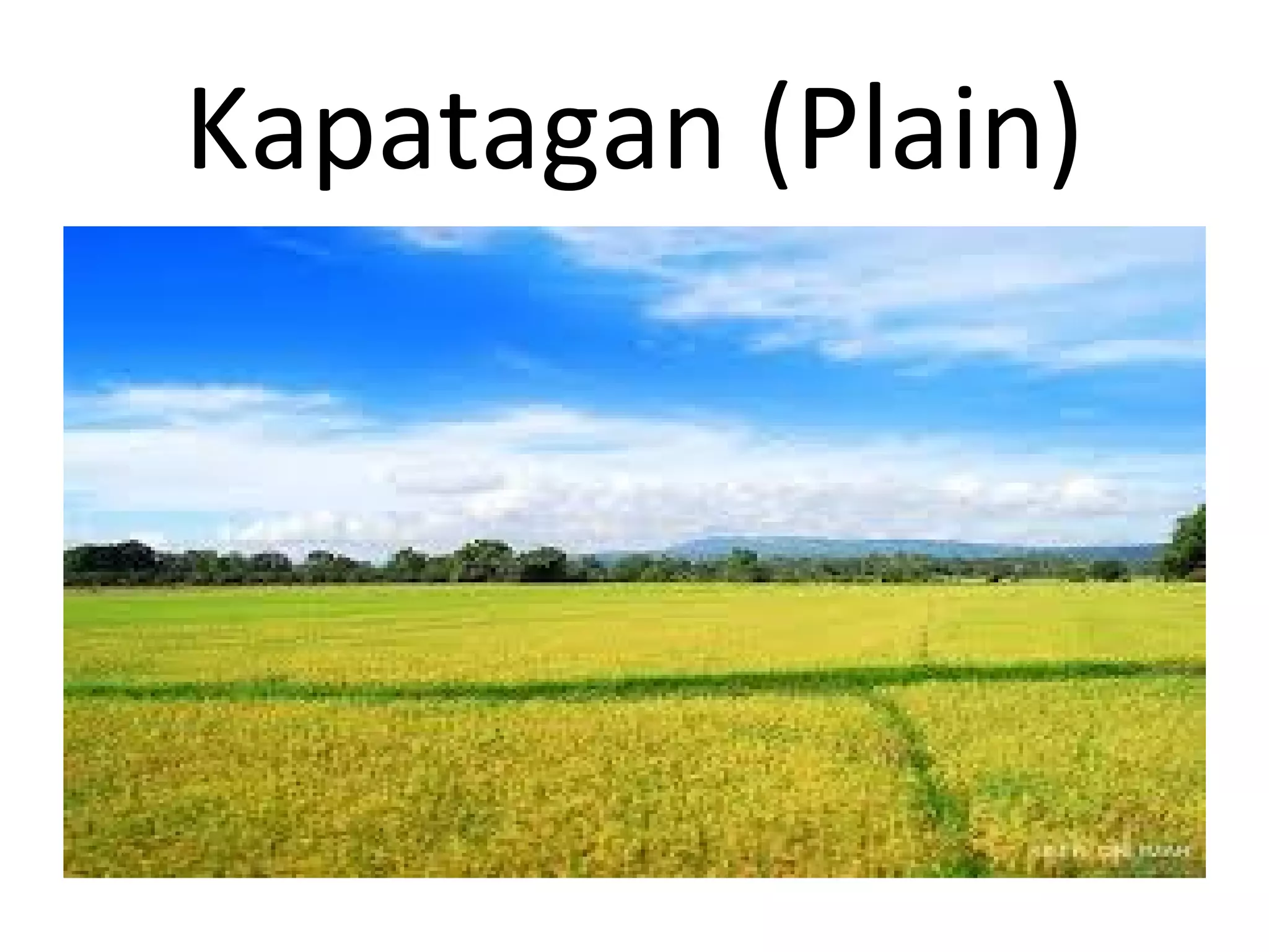 Mga anyong lupa at tubig sa daigdig | PPT