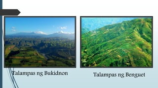 Mga Anyong Lupa sa mga Lalawigan | PPTX