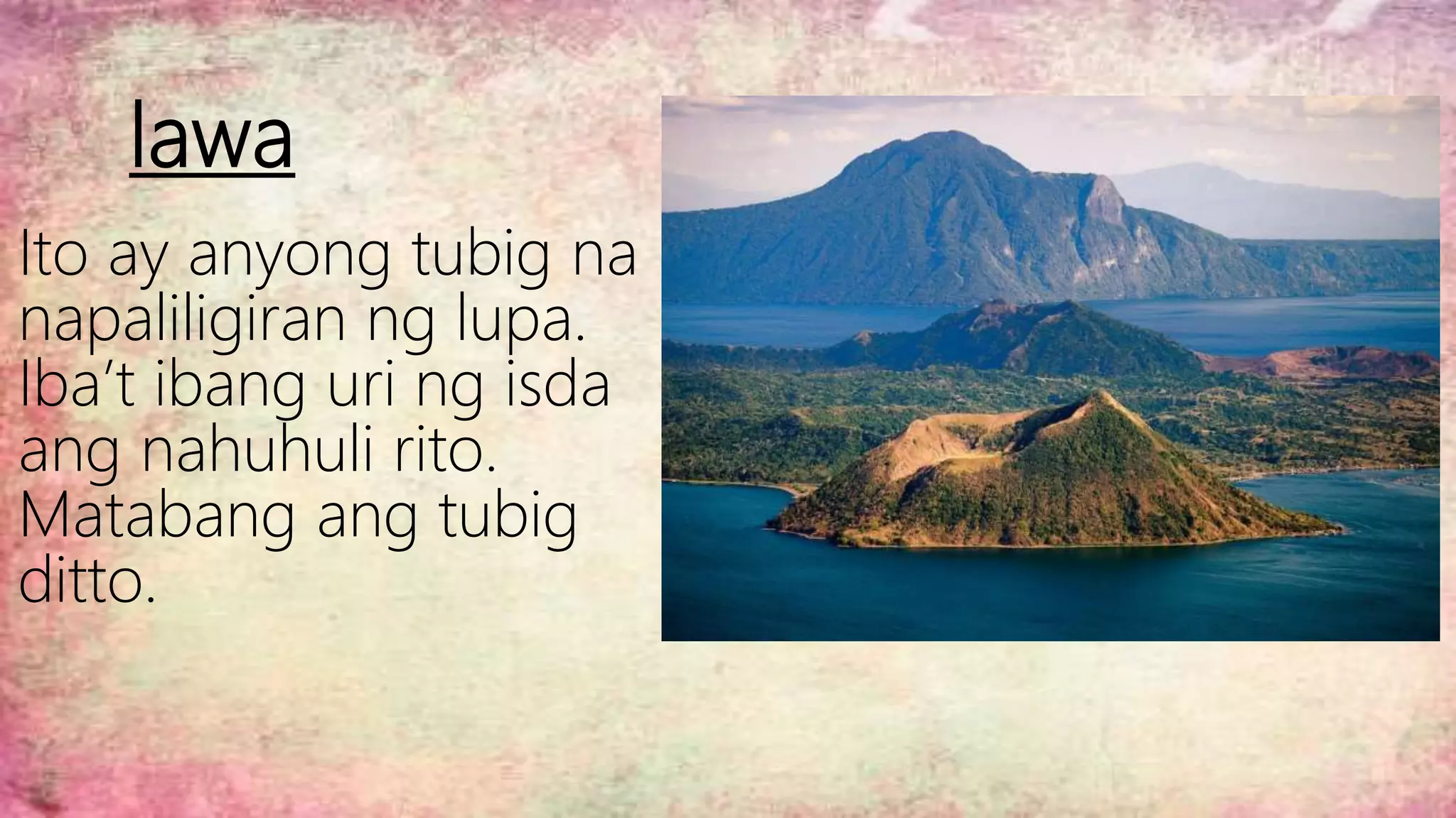 Mga anyong tubig sa pilipinas | PPTX
