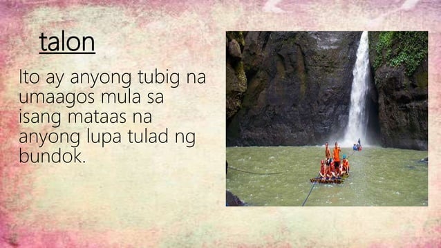 Mga anyong tubig sa pilipinas | PPTX