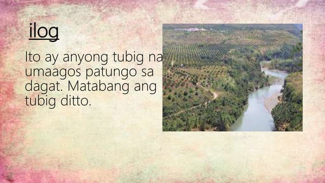 Mga anyong tubig sa pilipinas | PPTX