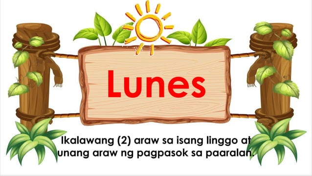 Mga araw sa isang linggo fil kinder.pptx