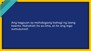 Mga Aspetong Dapat Suriin sa Tagpuan | PDF